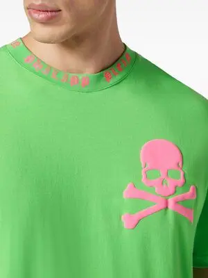 Philipp Plein Skull&bones-print Cotton T-shirt