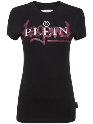Philipp Plein Straight Hem T-shirts For Women