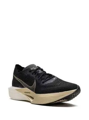Nike Zoomx Vaporfly 3 /metallic Gold Grain Sneakers - Black