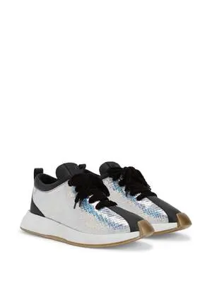 GIUSEPPE ZANOTTI Ferox Low-top Sneakers - Silver
