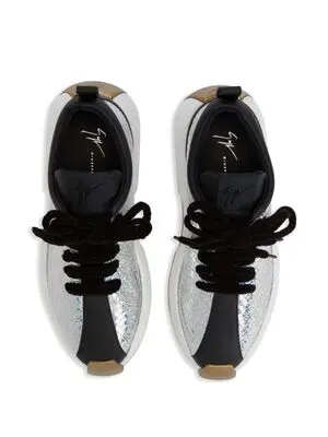 GIUSEPPE ZANOTTI Ferox Low-top Sneakers - Silver