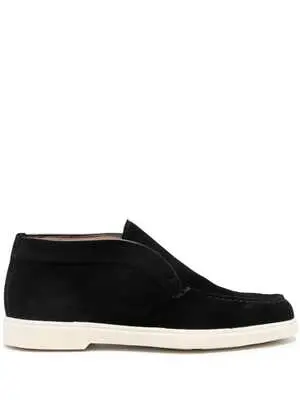 Santoni Suede Loafers