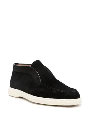 Santoni Suede Loafers