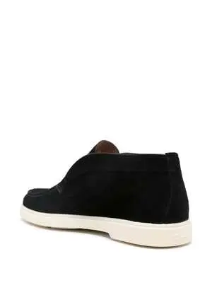 Santoni Suede Loafers