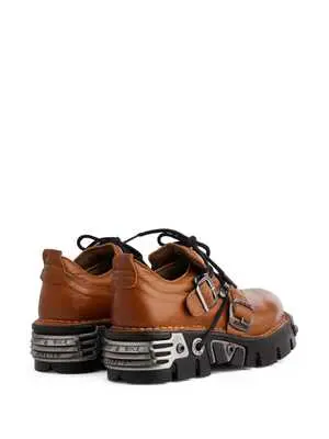 Rabanne X New Rock Leather Shoes