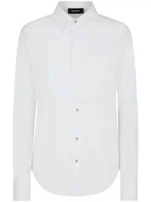 Dsquared2 Spread-collar Cotton Shirt