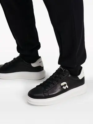 Karl Lagerfeld Ikon Nft Kapri Leather Sneakers