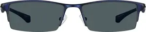 Zenni Rectangle Half-rim Eyeglasses