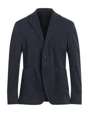 MANUEL RITZ Blazer Single-breasted Jacket - Blue