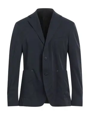 MANUEL RITZ Blazer Single-breasted Jacket - Blue