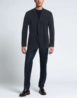 MANUEL RITZ Blazer Single-breasted Jacket - Blue