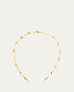 MARIE LICHTENBERG 18k Yellow Diamond Chain Necklace