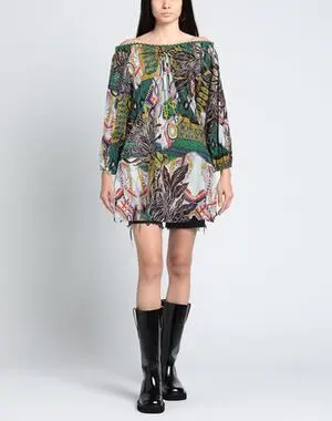 CONNOR & BLAKE Multicolor Cotton Off-the-shoulder Top