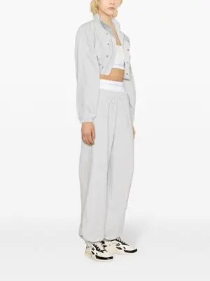 Alexander Wang Logo-waistband Track Pants