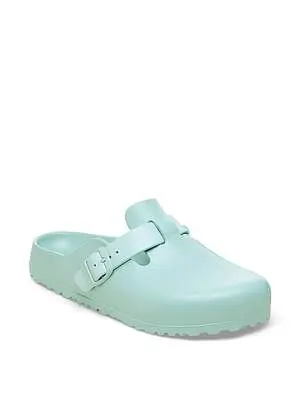 Pink Birkenstock Boston Eva Clogs - Green