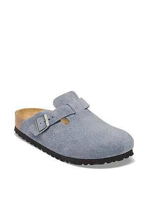 Pink Birkenstock Boston Clogs - Blue