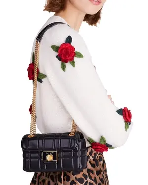 Kate Spade New York Evelyn Small Quilted Leather Convertible Crossbody