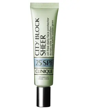 CLINIQUE City Block Sheer Oil-free Daily Face Protector Spf 25 - No Color