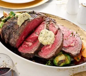 RASTELLI'S 4-lb Reserve Black Angus Prime Rib Roast W/ Butter - One-color