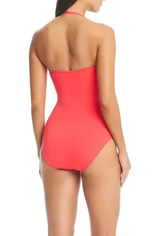BLEU BY ROD BEATTIE Kore Twist One-piece Swimsuit - Shortcake