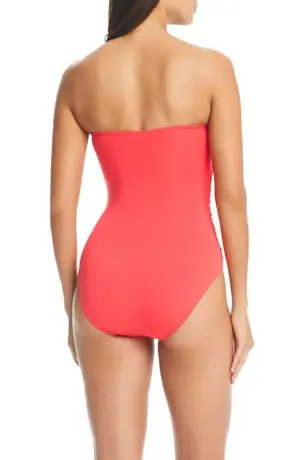 BLEU BY ROD BEATTIE Kore Twist One-piece Swimsuit - Shortcake