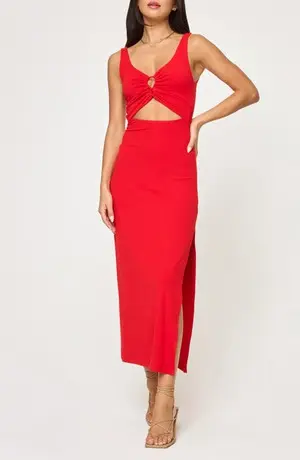 L*Space Camille Cover-up Dress - Flame