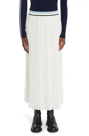 Moncler Pleated Midi Skirt