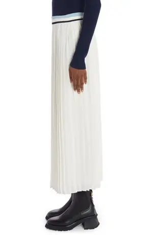 Moncler Pleated Midi Skirt