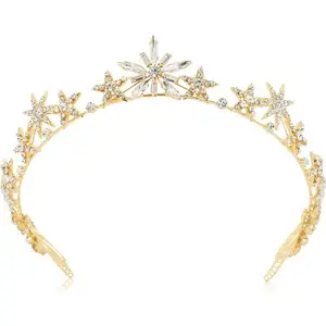 Brides & Hairpins Brinley Star Crown - Gold