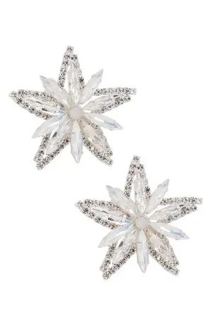Brides & Hairpins Sena Set Of 2 Hair Clips - Silver