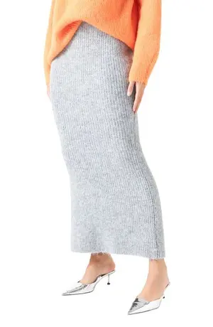 Endless Rose Fuzzy Maxi Skirt