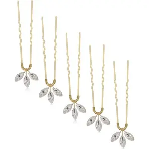 Brides & Hairpins Arden Set Of 5 Hair Pins - Gold