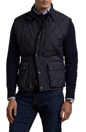 Ralph Lauren Purple Label Quilted Vests For Men