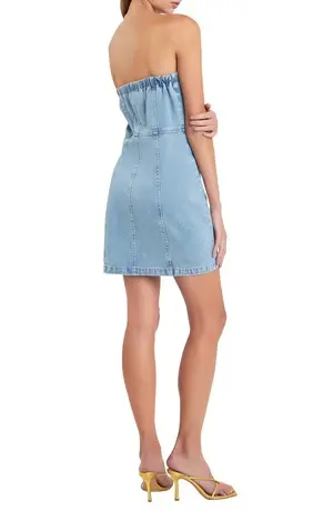 English Factory Denim Mini Tube Dress