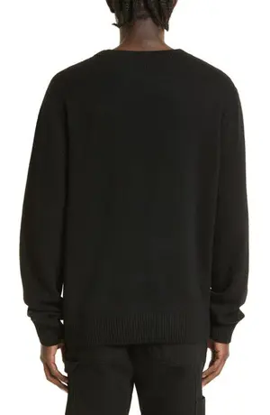 THE ELDER STATESMAN Simple Cashmere Sweater - Black
