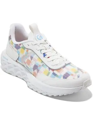 Cole Haan Womens Mesh Printed Running Shoes - Multi