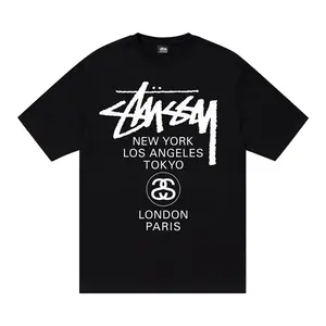 StÜssy World Tour Tee - Black