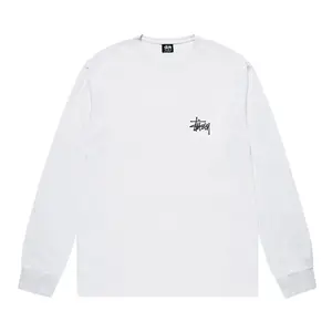 StÜssy Basic Long-sleeve Tee - White
