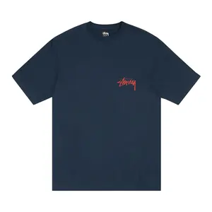 StÜssy Skate Tough Tee 'navy - Blue