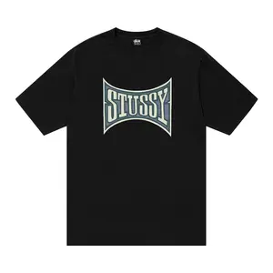StÜssy Champion Pigment Dyed Tee - Black