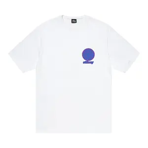 StÜssy 8 Ball Grid Tee - White
