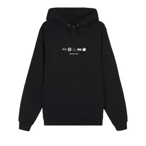 StÜssy Global Design Corp. Hoodie - Black