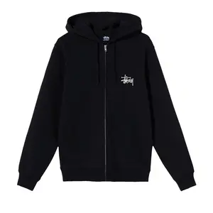 StÜssy Basic Zip Hood - Black