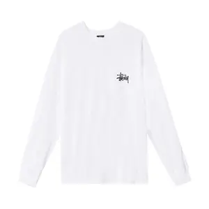 StÜssy Basic Long-sleeve Tee - White