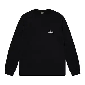StÜssy Basic Long-sleeve Tee - Black