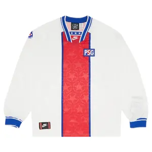 PARIS SAINT-GERMAIN Vintage Away Stadium Long-sleeve Shirt - White