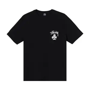 StÜssy Club Pigment Dyed Tee - Black