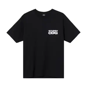 StÜssy X Comme Des Garçons Surfman T-shirt - Black