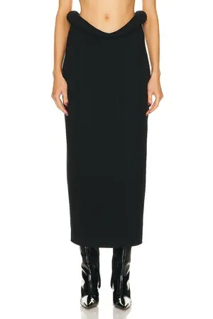 Bottega Veneta Black Wash Skirts