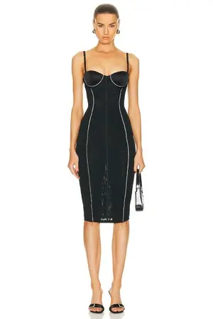 Fleur Du Mal Zip Up Cocktail Dresses